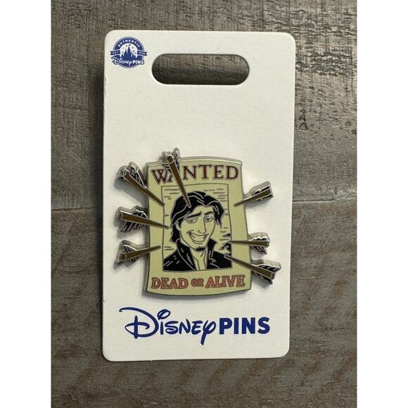 Disney | Accessories | Disney Parks Tangled Flynn Rider Wanted Poster ...